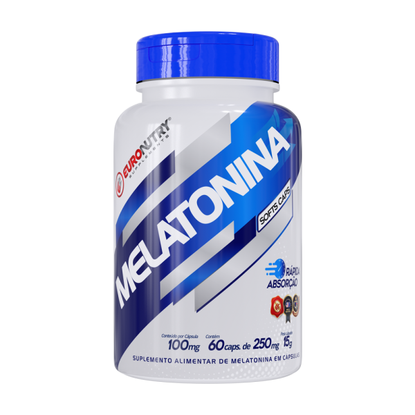 MELATONINA PURE 60 CÁPS – EURONUTRY Suplementos